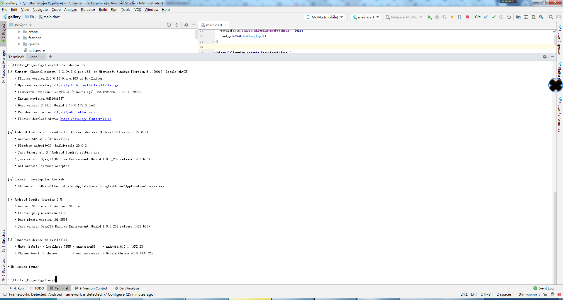 How to run this project?help me please! · Issue #514 · flutter/gallery ...