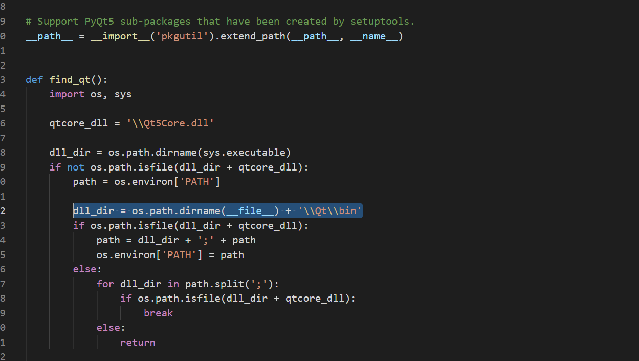 PyQt5 via rez-pip: ImportError: DLL load failed: The specified module could not be found ...