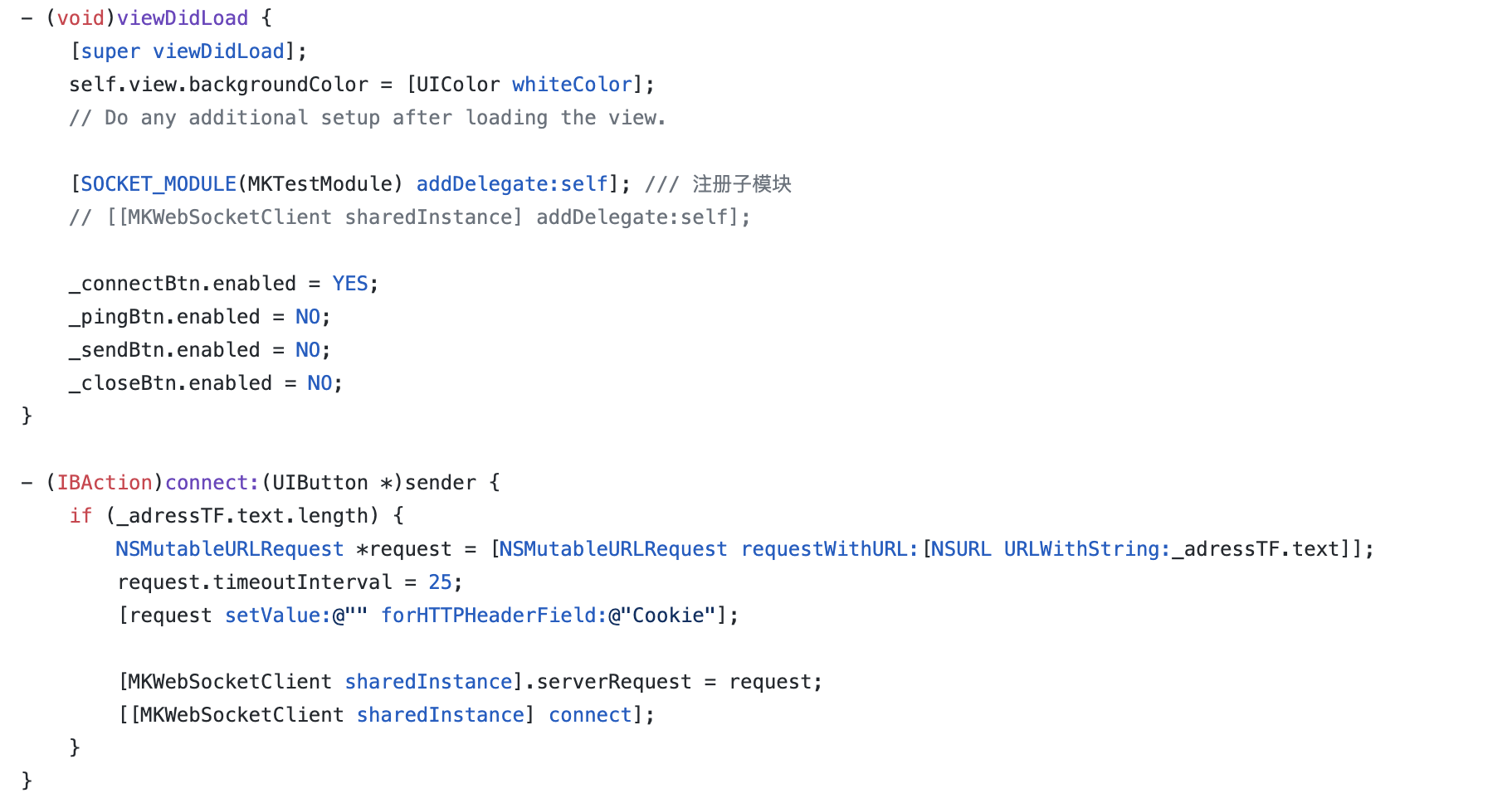 GitHub - zhengmiaokai/MKWebSocket: 使用SRWebSocket实现的长链接，支持cookie设置、连接异常 | 网络抖动重连、ping-pong心跳保活、一对 ...