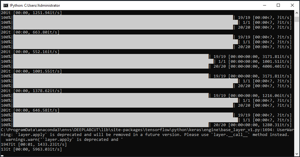Muti animal mode in the deeplabcut vs 2.3.5 could not tracking a video ...
