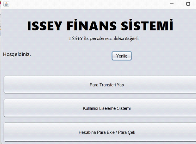 GitHub - SeymenSurucuu/Java-Swing-ile-yaptigim-ilk-java-projem: 1. Sınıfta Java projesi olarak ...