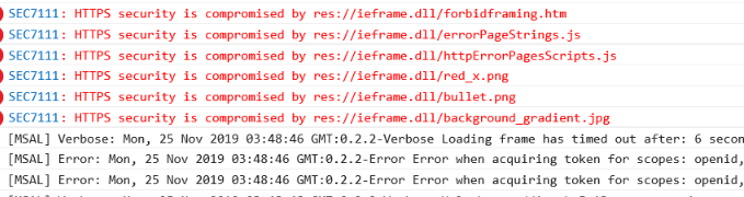 issue when firstly login into the application, get msal error · Issue #1122 · AzureAD/microsoft ...