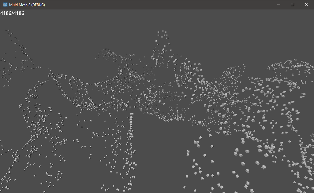 Vulkan: MultiMeshInstance3D not showing up and having culling issues depending on how fast they ...