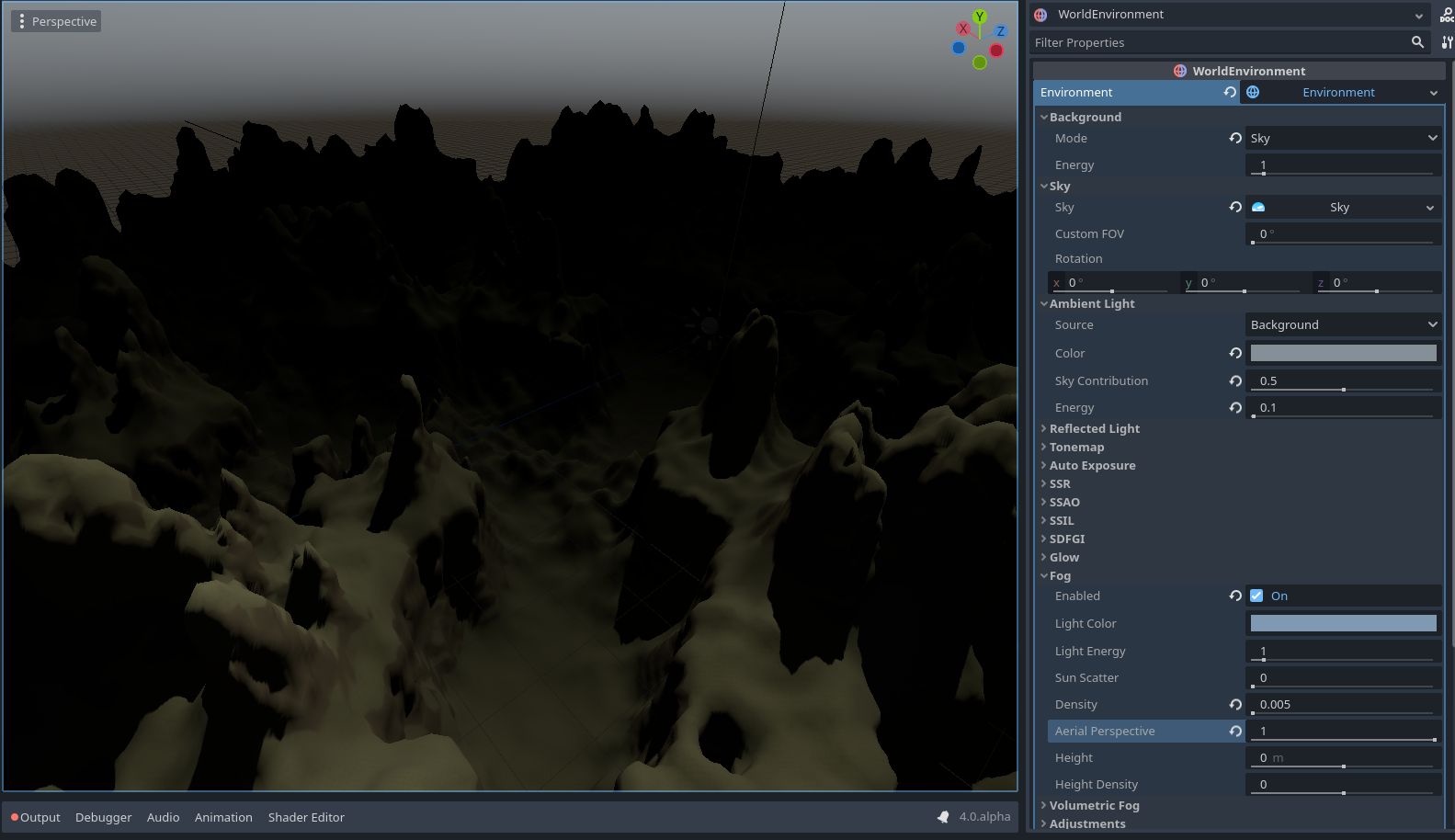 Vulkan: Fog with aerial perspective is black · Issue #62407 ...