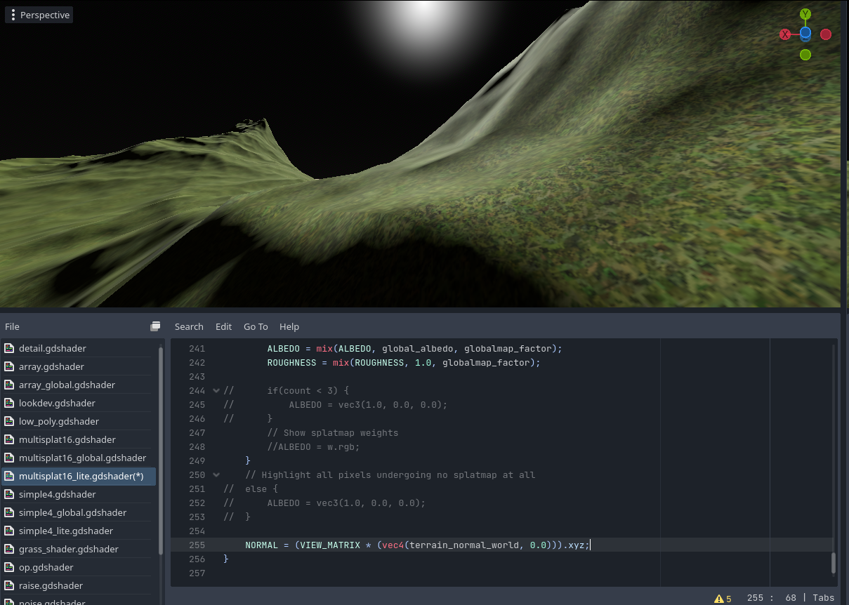 How can I get rid of the 'metallic glow'? · Issue #404 · Zylann/godot_heightmap_plugin · GitHub