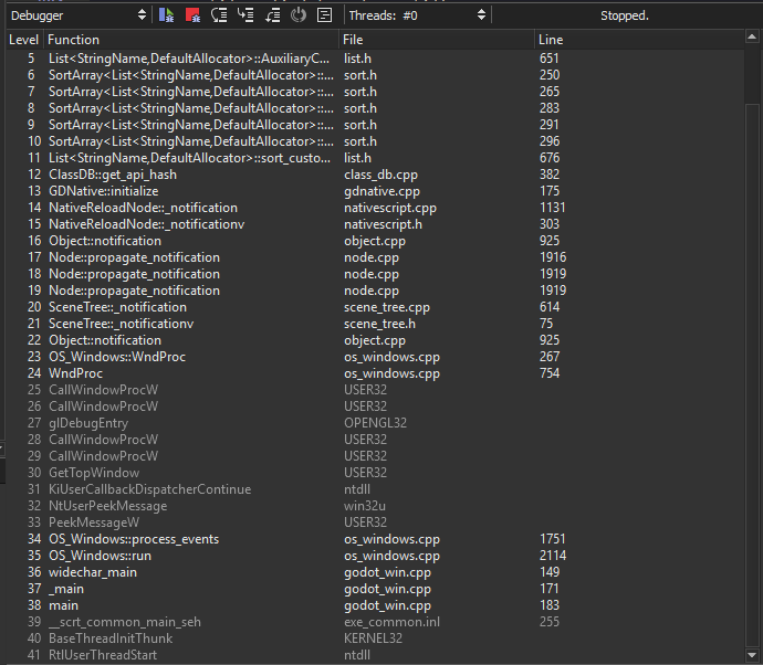 The Editor Constantly Freezes Maxing Cpu Doing Gdnative Stuff · Issue 13199 · Godotengine