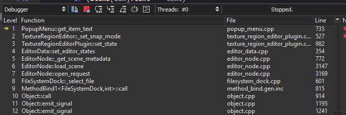 PopupMenu error when opening a scene · Issue #17351 · godotengine/godot · GitHub