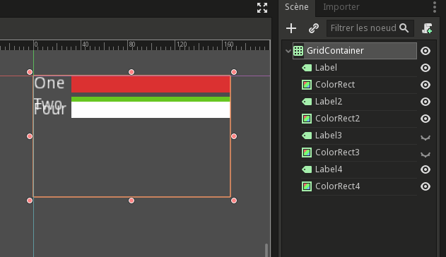 Hiding a row of items in GridContainer messes up the layout · Issue #19479 · godotengine/godot ...
