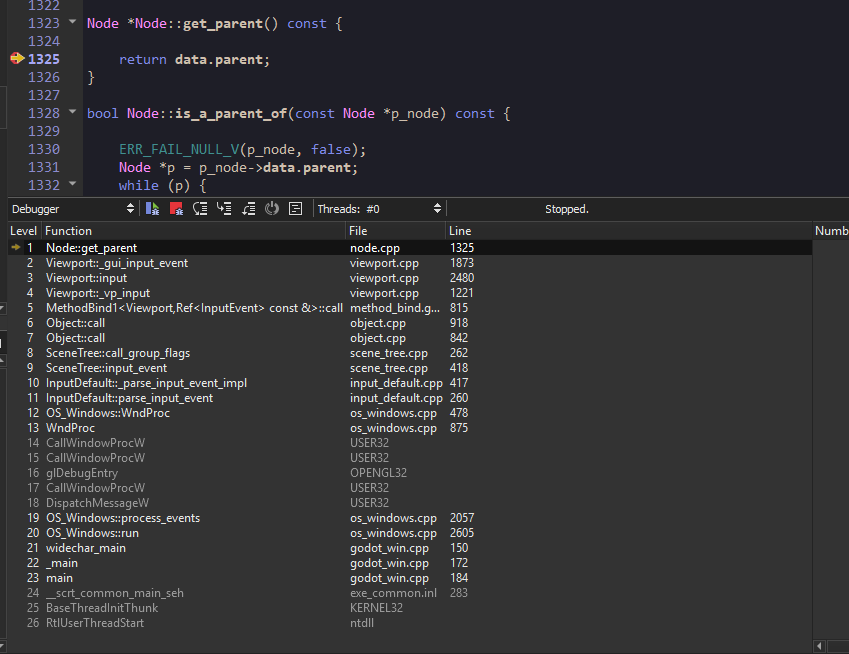 Godot Crashed On Empty Project With One Spatial Node · Issue 20499 · Godotenginegodot · Github