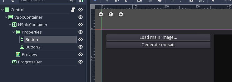 Selected control is not highlighted in the 2D viewport when inside a container · Issue #23606 ...