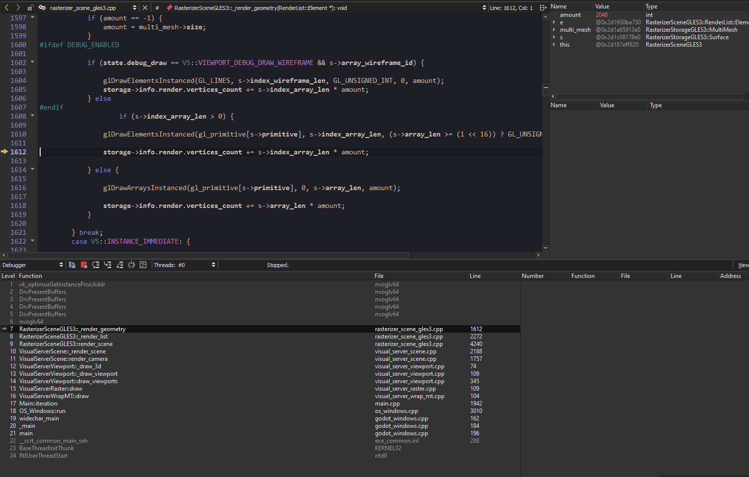 Crash when changing the amount of instances in a `MultiMesh` · Issue #32500 · godotengine/godot ...