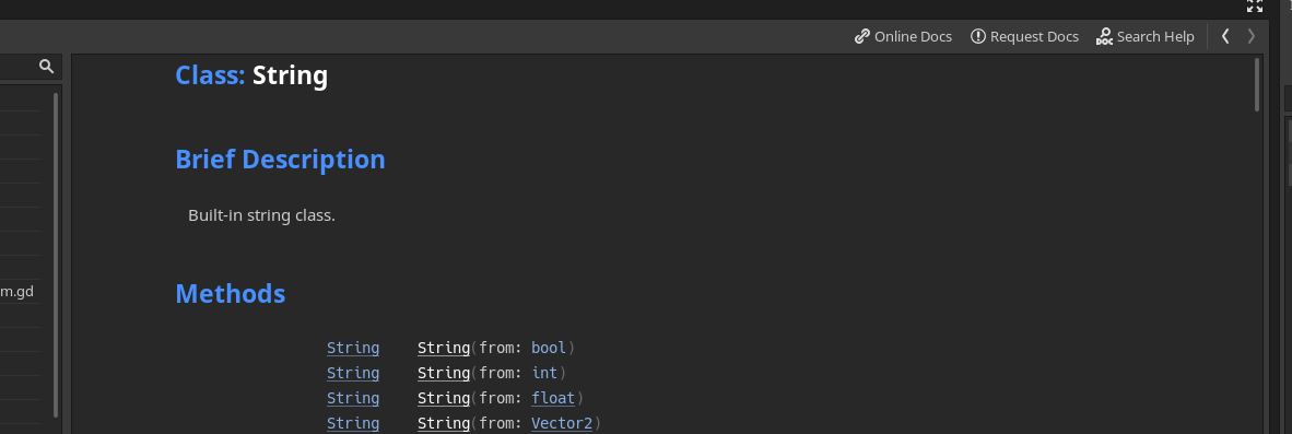 Large indent in docs · Issue #32780 · godotengine/godot · GitHub