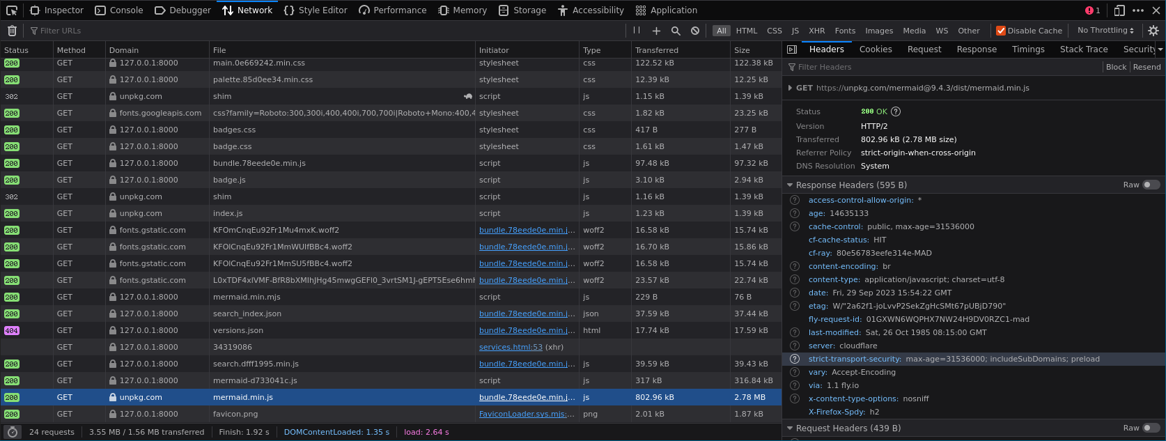 Handle module style inclusion of local Mermaid v10 library · Issue #92 ...