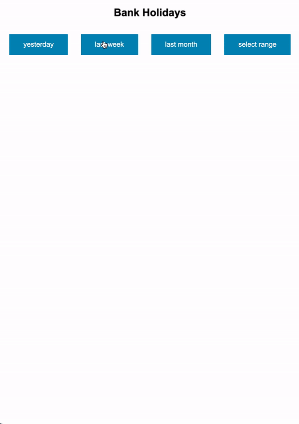 GitHub - rhlc/bank-holidays