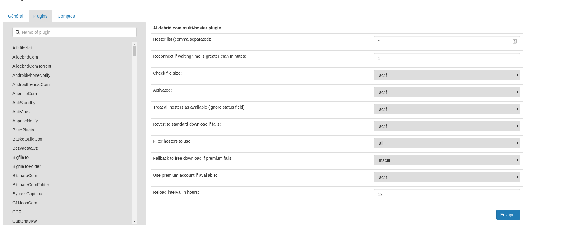 Alldebrid plugin authentification problem · Issue #3597 · pyload/pyload · GitHub