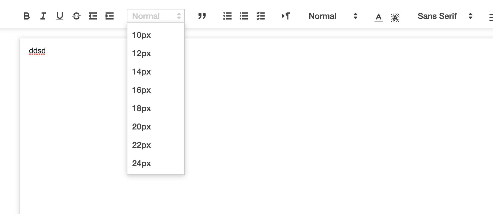 Custom font sizes problem · Issue #181 · KillerCodeMonkey/ngx-quill · GitHub