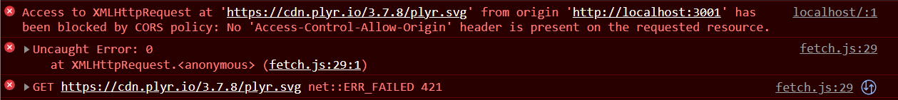 Contorl icons not displaying · Issue #2658 · sampotts/plyr · GitHub