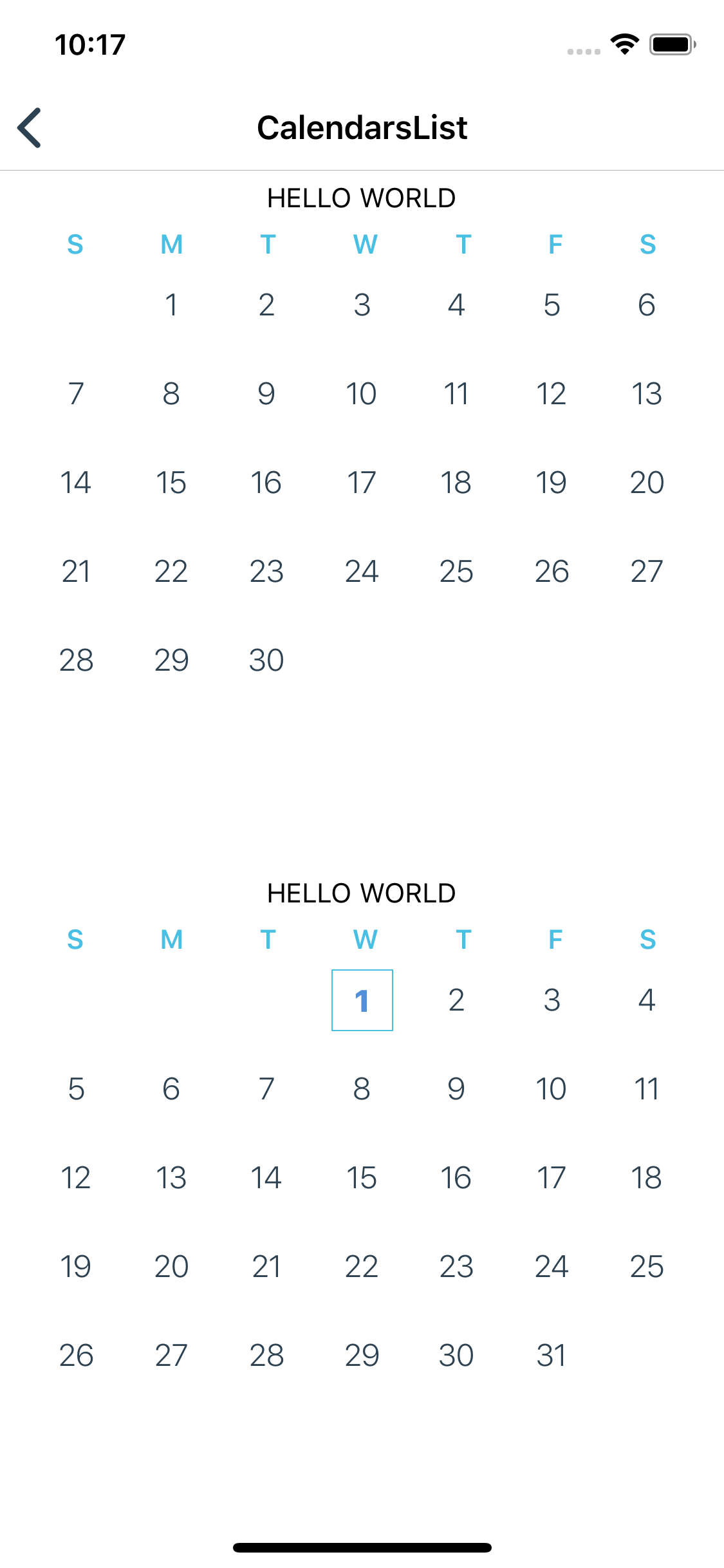 Vertical CalendarList renderHeader is not producing any output · Issue #1216 · wix/react-native ...