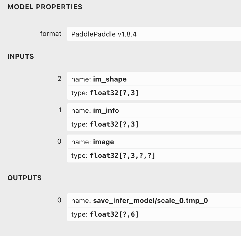 如何根据修改已有inference模型的输入为“动态shape” ？ · Issue #5131 · PaddlePaddle/PaddleDetection · GitHub