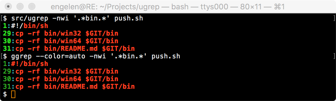 Using `ugrep -w` differs from `grep -w` · Issue #134 · Genivia/ugrep · GitHub