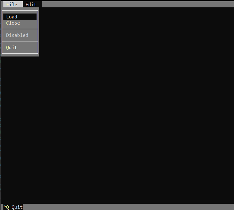 Cannot change the MenuBar's background color · Issue #1143 · gui-cs/Terminal.Gui · GitHub