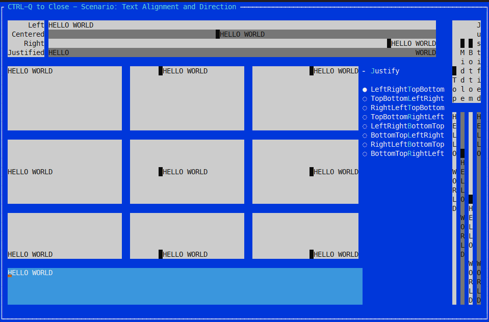 HotKeyPos is causing black cell on center and right/bottom alignments. · Issue #2282 · gui-cs ...