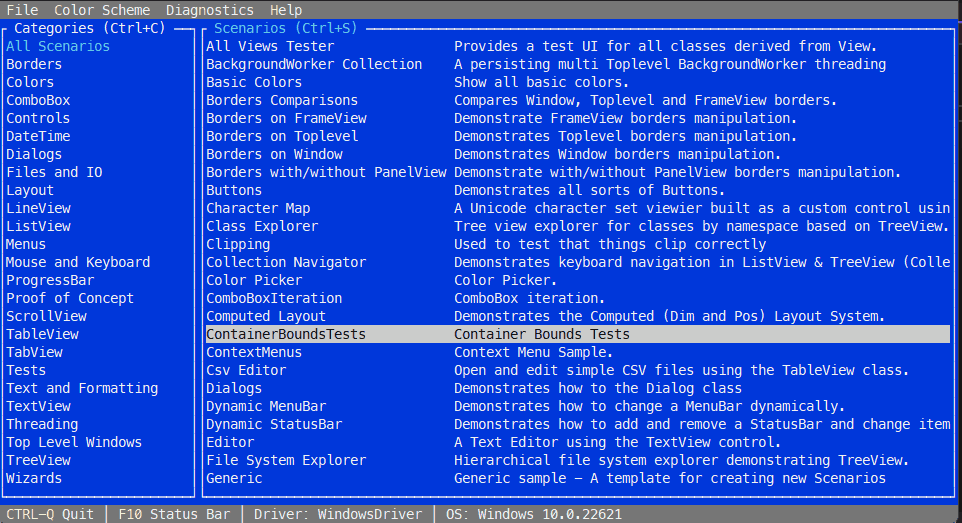 View Redraw Doesn T Clear Itself And Positioncursor Doesn T Ensure Focus When A Prior View Was