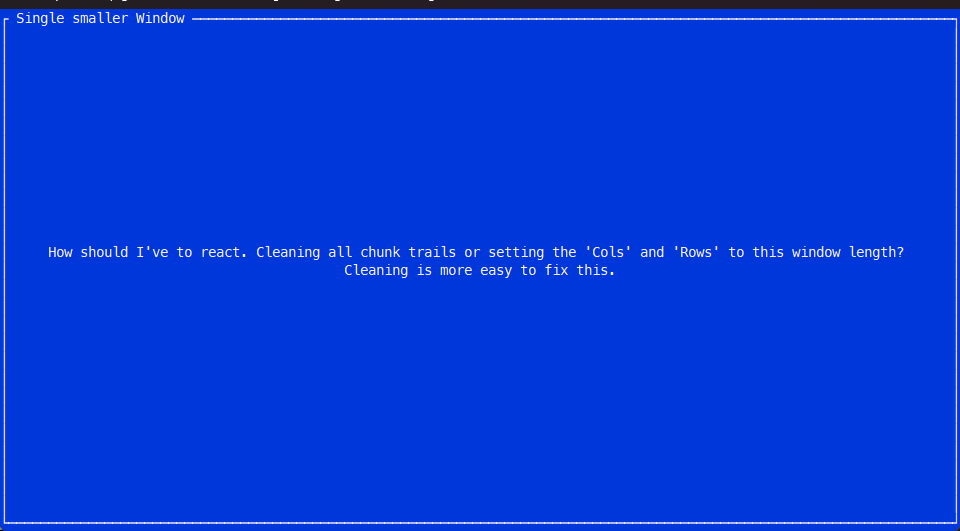 Settoplevelssize Is Wrongly Forcing Toplevels Resizing To Console Size · Issue 2418 · Gui Cs