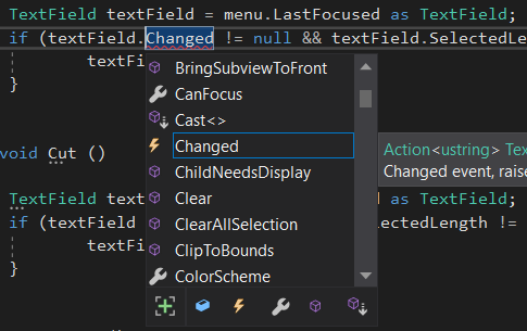 Should the Action be flagged with the event word? · Issue #634 · gui-cs ...