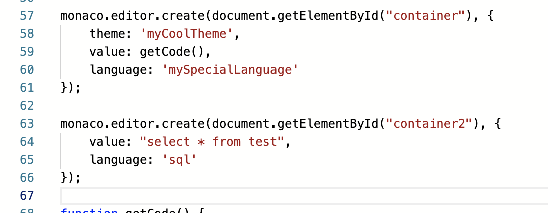 Editor with a custom language breaks when rendering another editor with a different language ...