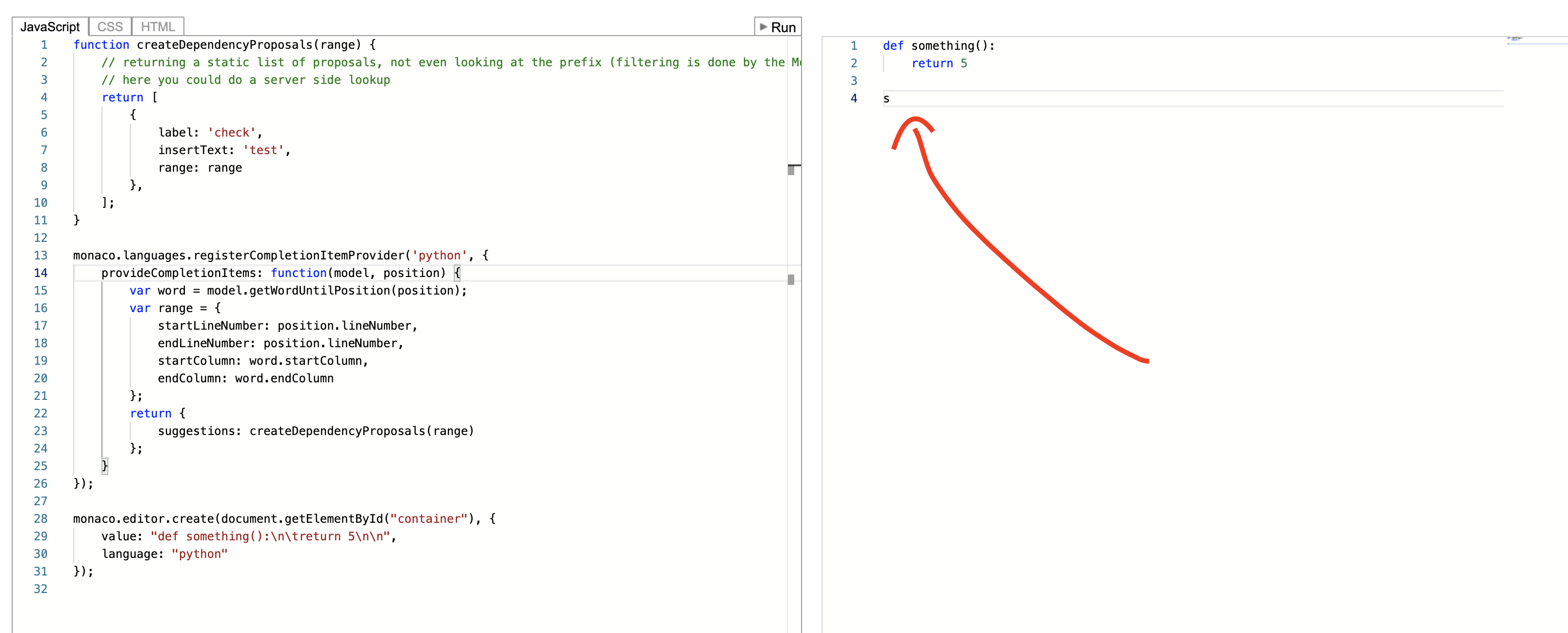 registerCompletionItemProvider for python breaks the native auto ...