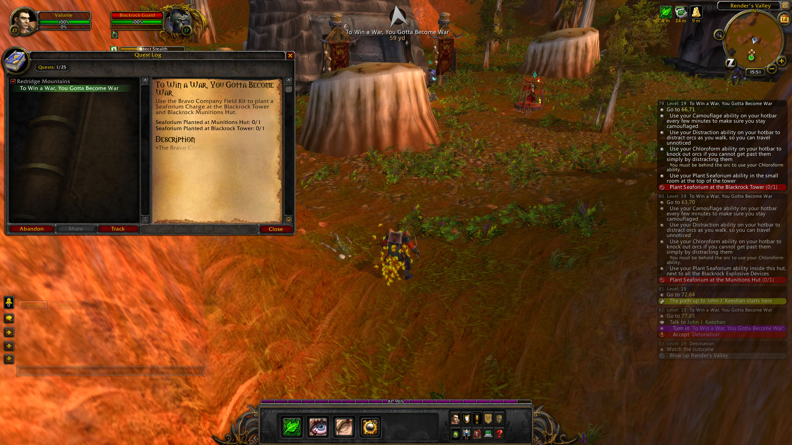 [Quest] To Win a War, You Gotta Become War - Redridge Mountains · Issue ...