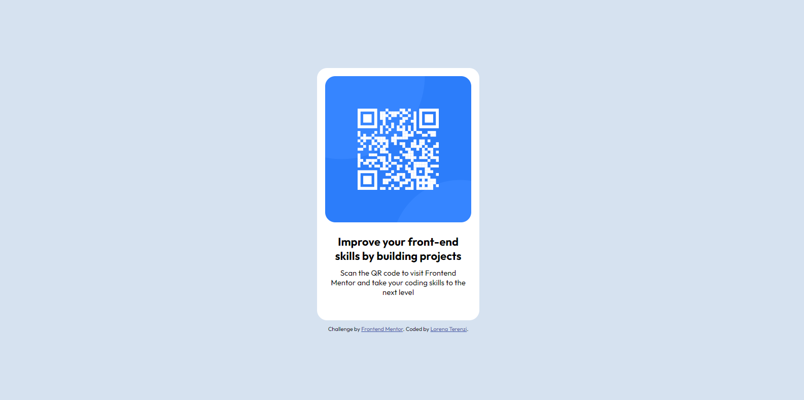 GitHub - lorenaterenzi/qr-code