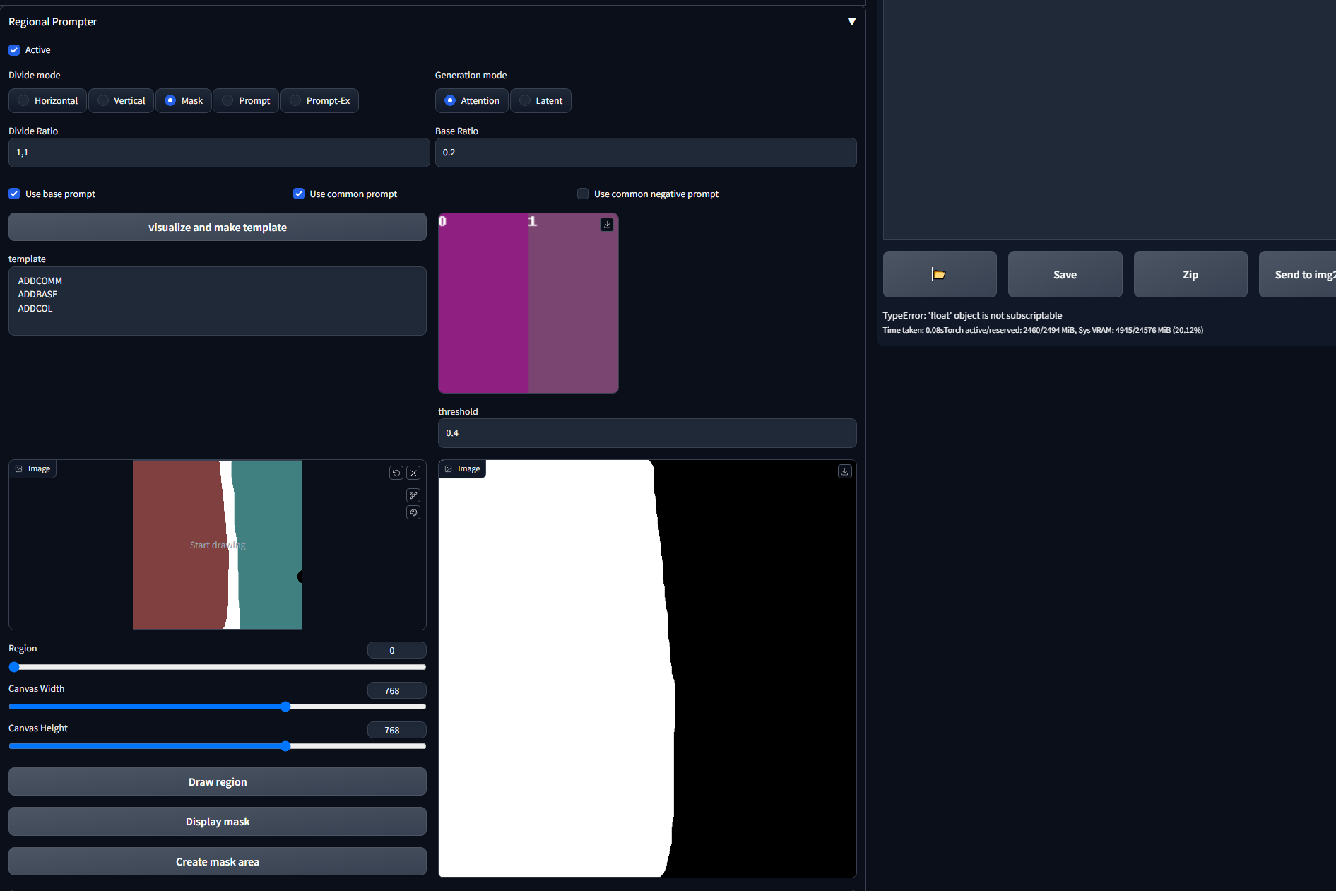 Mask Mode Typeerror Float Object Is Not Subscriptable · Issue 78 · Hako Mikansd Webui