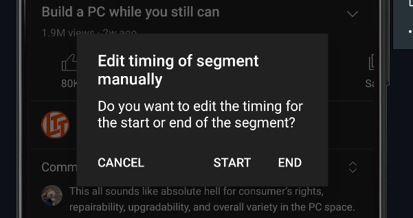 problem: `sponsorblock` patch submit ui shows placeholders · Issue #2341 · ReVanced/revanced ...