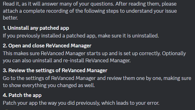 bug: · Issue #792 · ReVanced/revanced-manager · GitHub