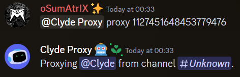GitHub - Sideral-Tech/clyde-proxy: 🤖 Proxy Clyde from one Discord channel to another