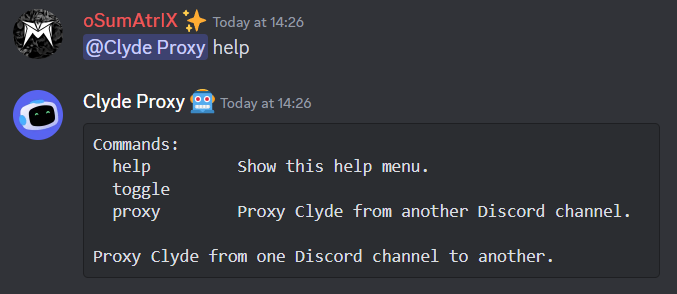 GitHub - Sideral-Tech/clyde-proxy: 🤖 Proxy Clyde from one Discord channel to another