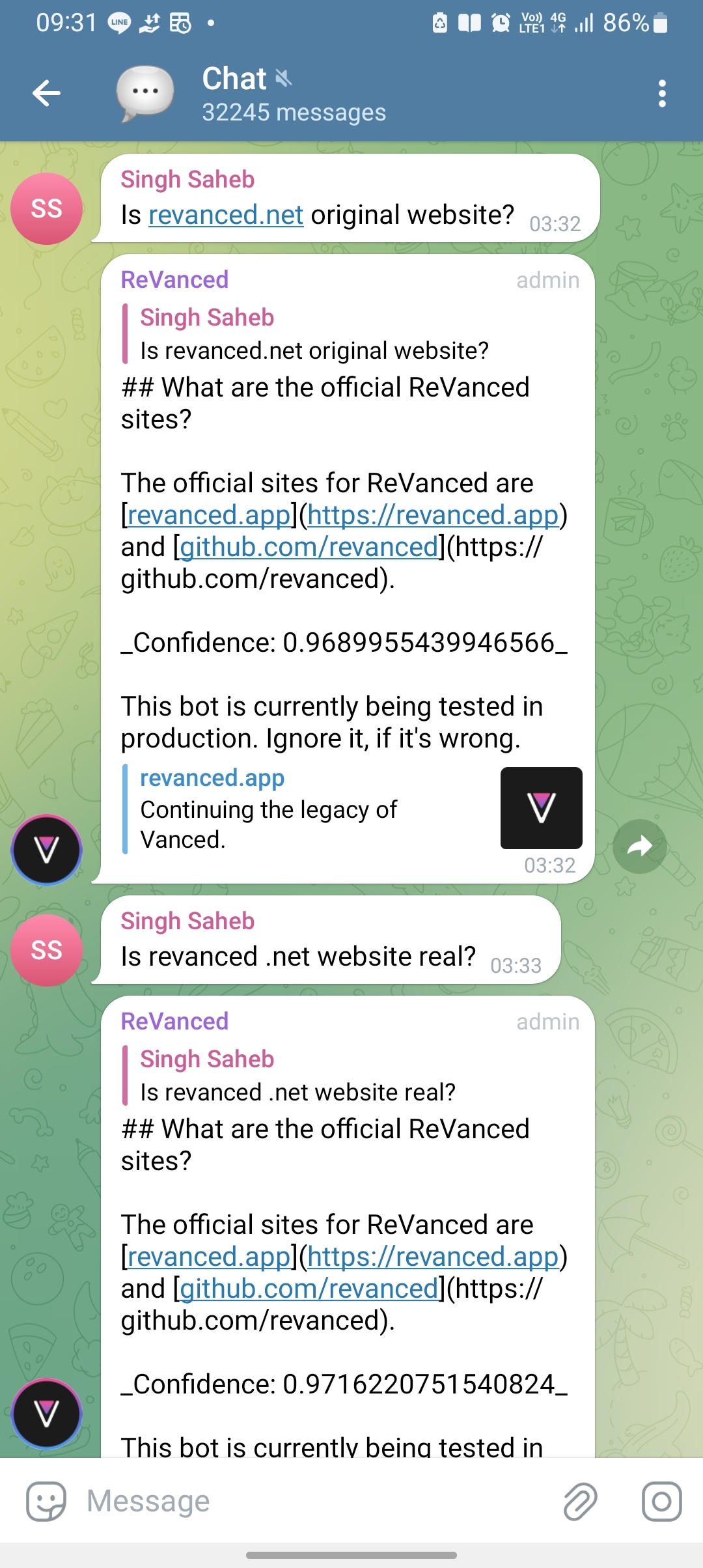 fix: Proper syntax support for Telegram and Reddit responses · Issue #25 · ReVanced/revanced ...