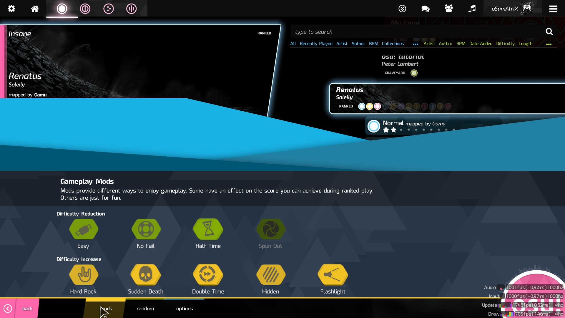 Mods menu animation cutoff · Issue #4215 · ppy/osu · GitHub