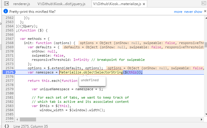 Materialize.objectSelectorString is not a Function · Issue #5289 ...