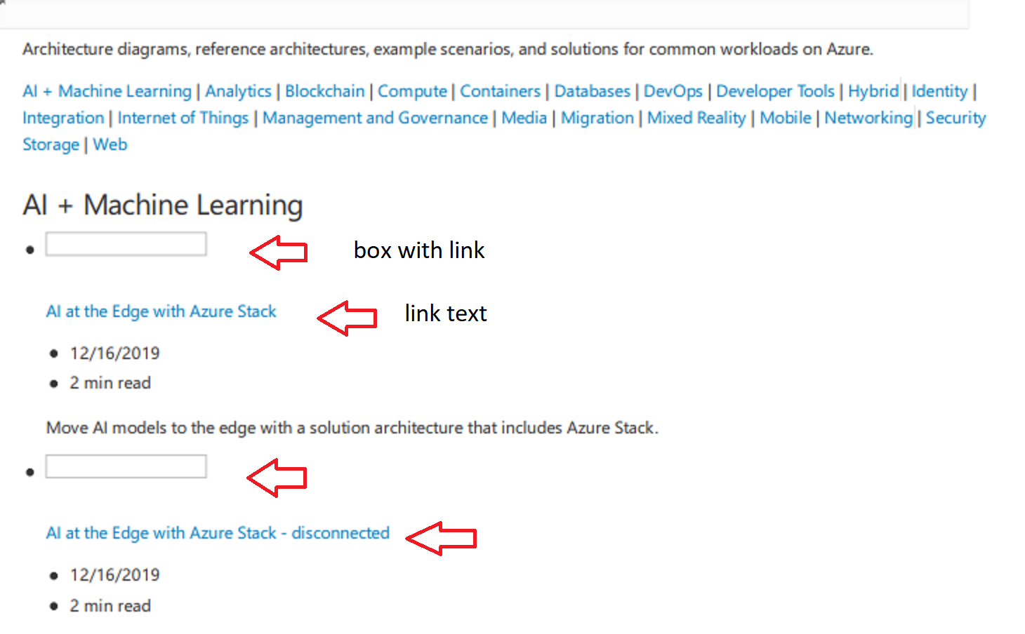 TOC is not generated correctly when using "Download PDF" option for Azure Architecture site ...