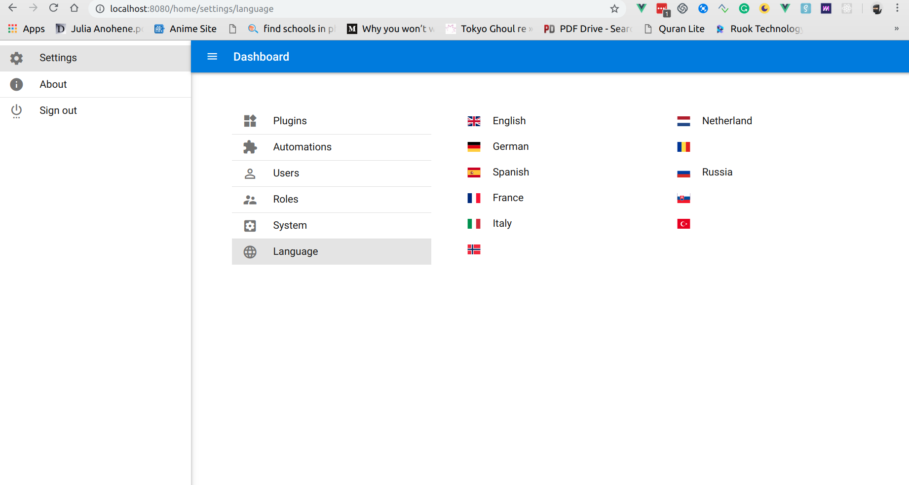 Change of UI Framework · Issue #207 · freedomotic/fd-vue-webapp · GitHub