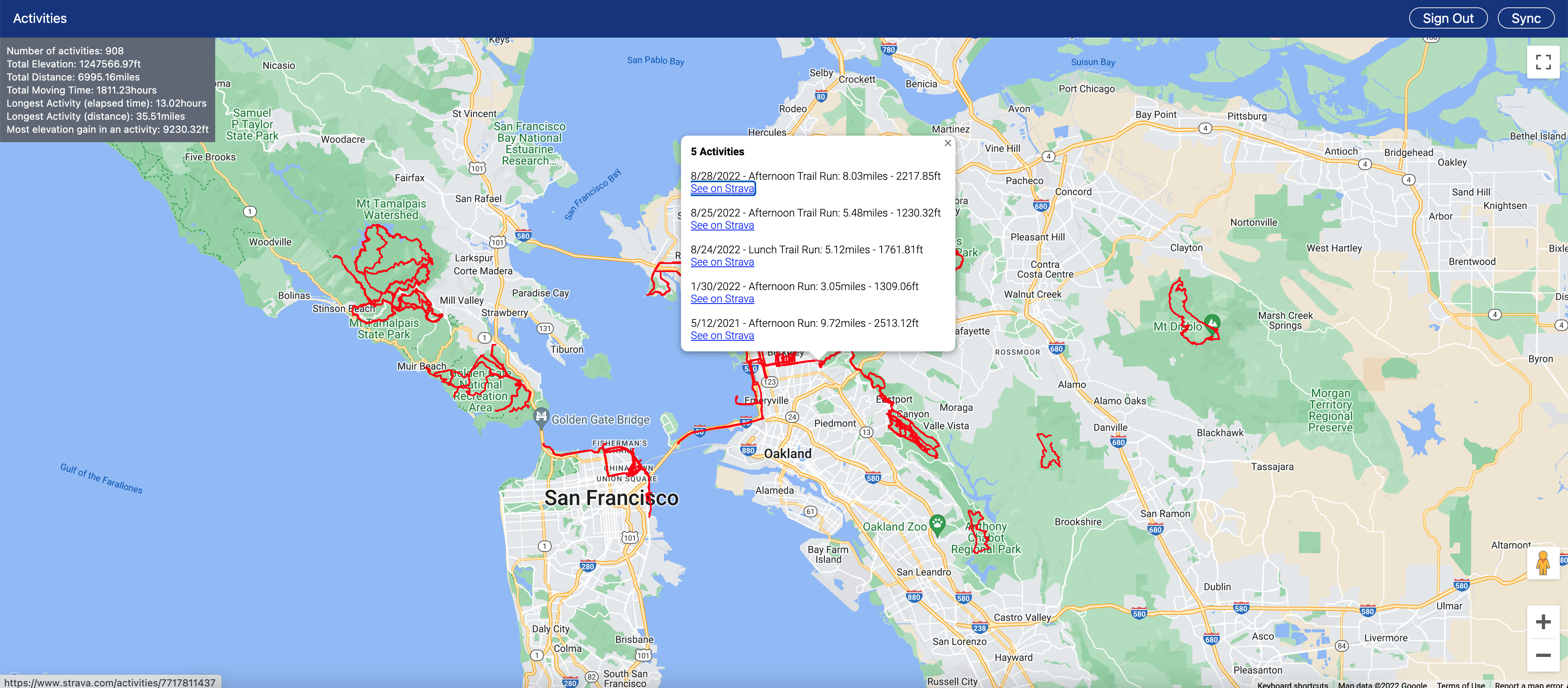 GitHub - kgabbott/StravaActivityViewer: Viewer to see all strava activities