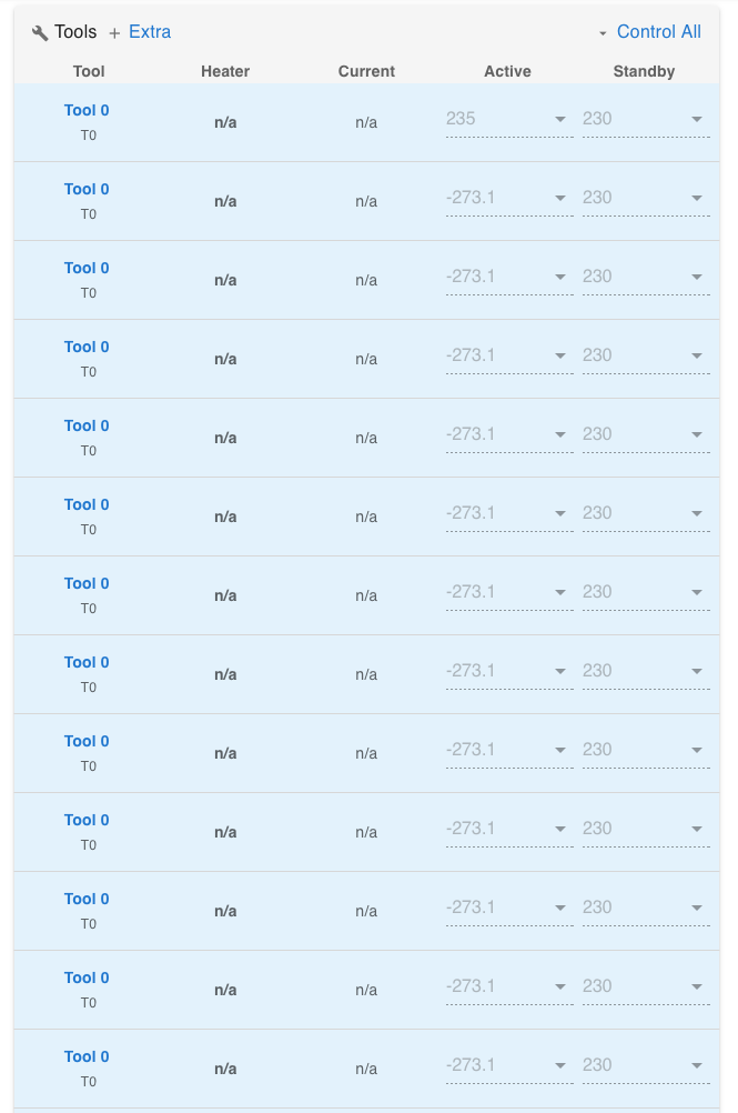 Duet Maestro Data Corruption where Tool count > 18 · Issue #505 · Duet3D/RepRapFirmware · GitHub
