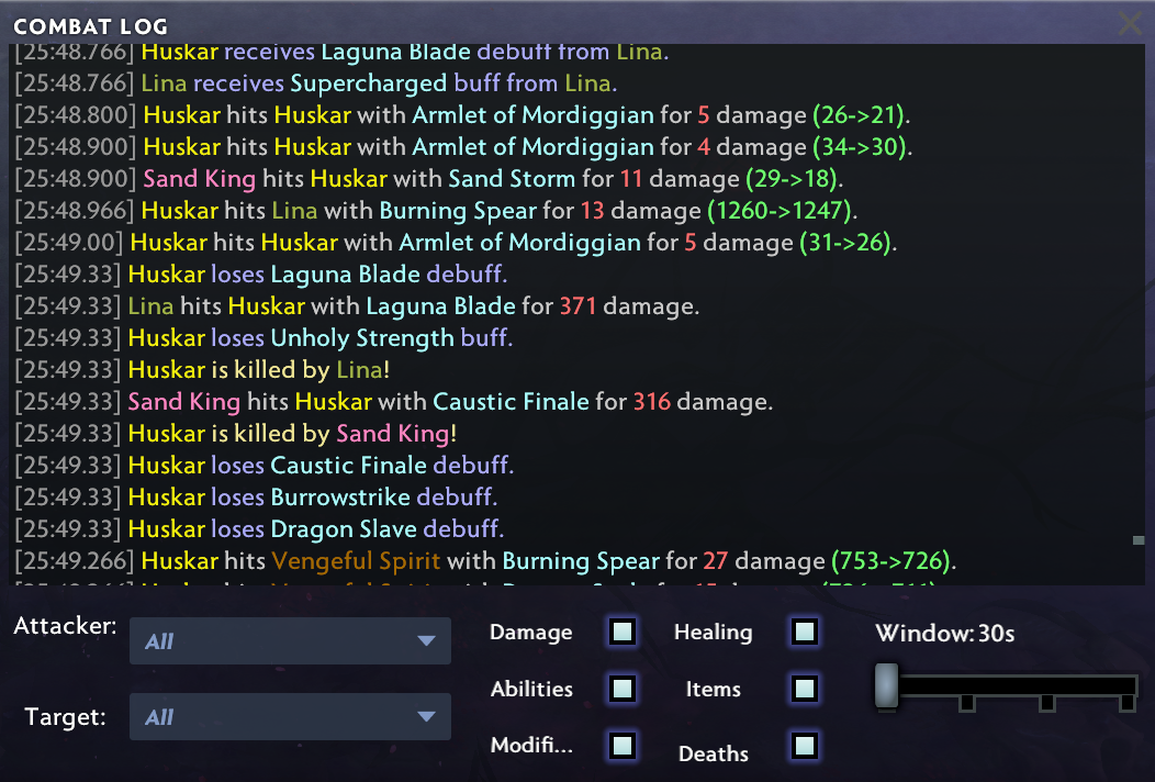 Sand king is credited with a double kill for killing huskar once ...