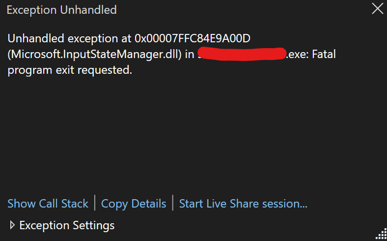 Simultaneous Pen and multi-touch input Crash · Issue #8813 · microsoft/microsoft-ui-xaml · GitHub