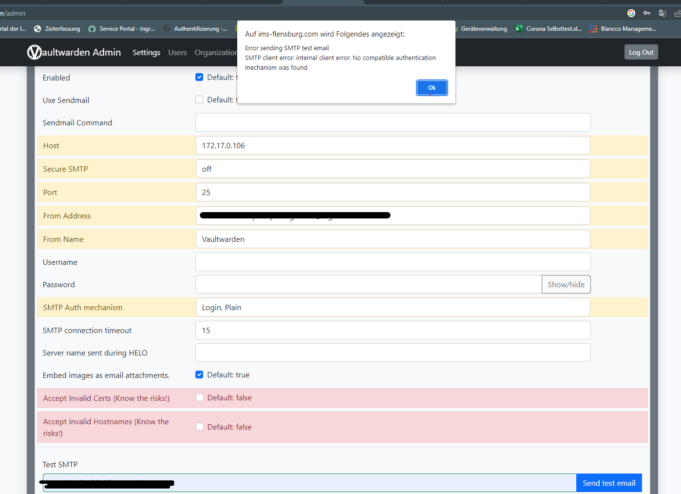 Error trying to register new User · dani-garcia vaultwarden · Discussion #3461 · GitHub