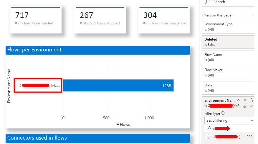 [CoE Starter Kit - BUG] Power BI Dashboard Environment Name not working for Default environment ...