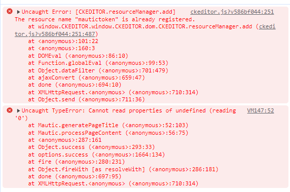 Social Monitoring New And Save Error 500 · Issue 12781 · Mauticmautic · Github 